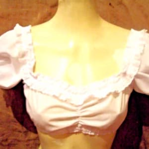 Cute Cropped Gypsy Top off the Shoulder,any Colour,any Size,pin-up ...