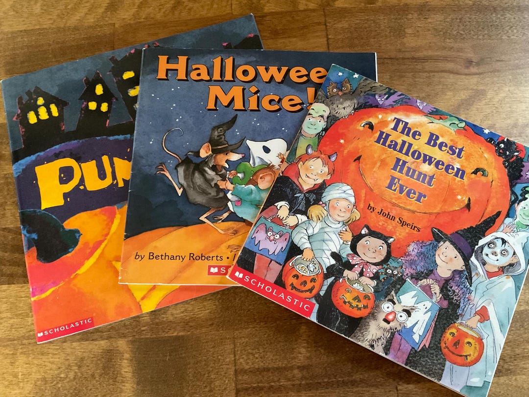 Vintage Children’s Halloween Themed Books, Halloween Mice, the Best ...
