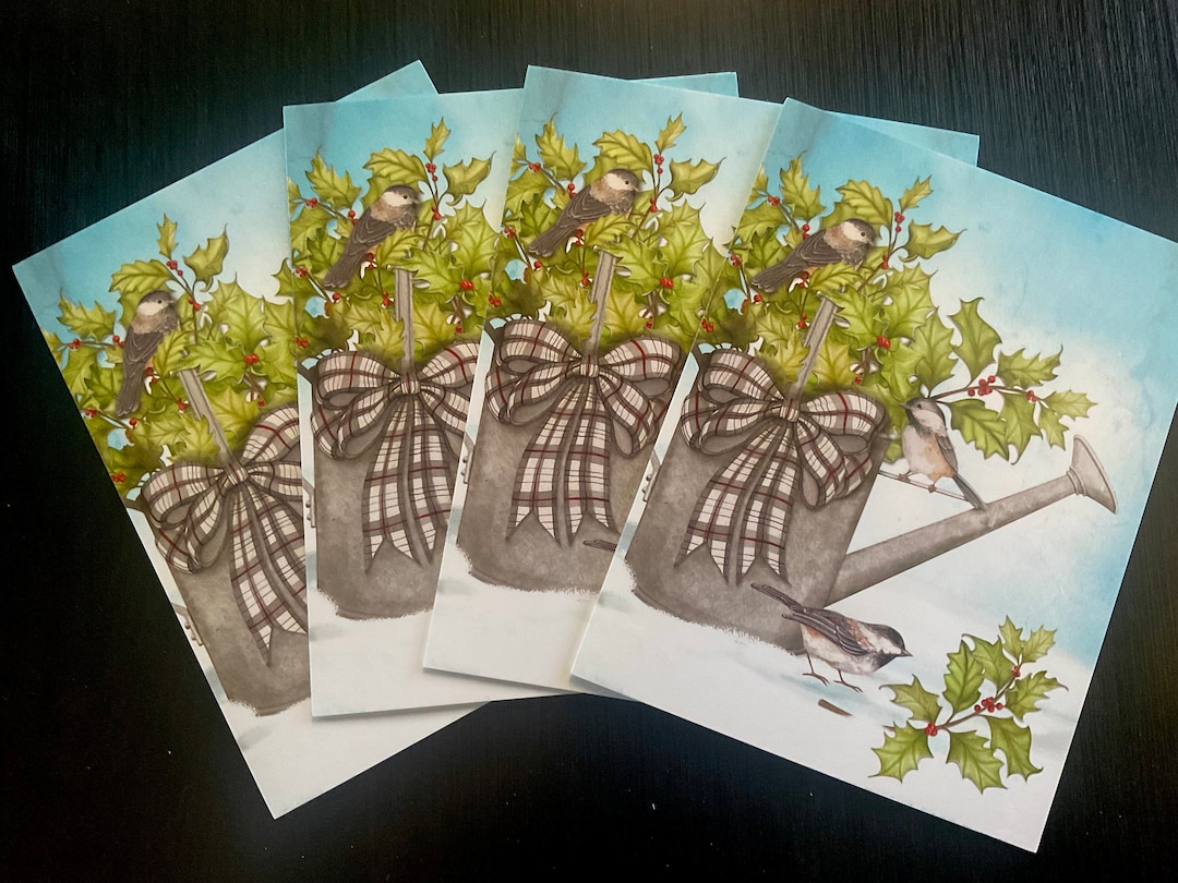 Vintage Leanin Tree Christmas Greeting Cards Winter - Etsy