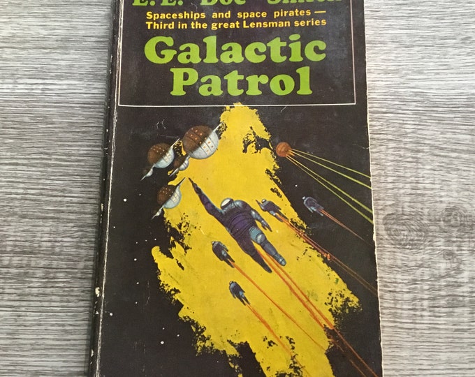 Vintage Sci-fi Paperback, Galactic Patrol, E.E. “doc” Smith, Copyright ...