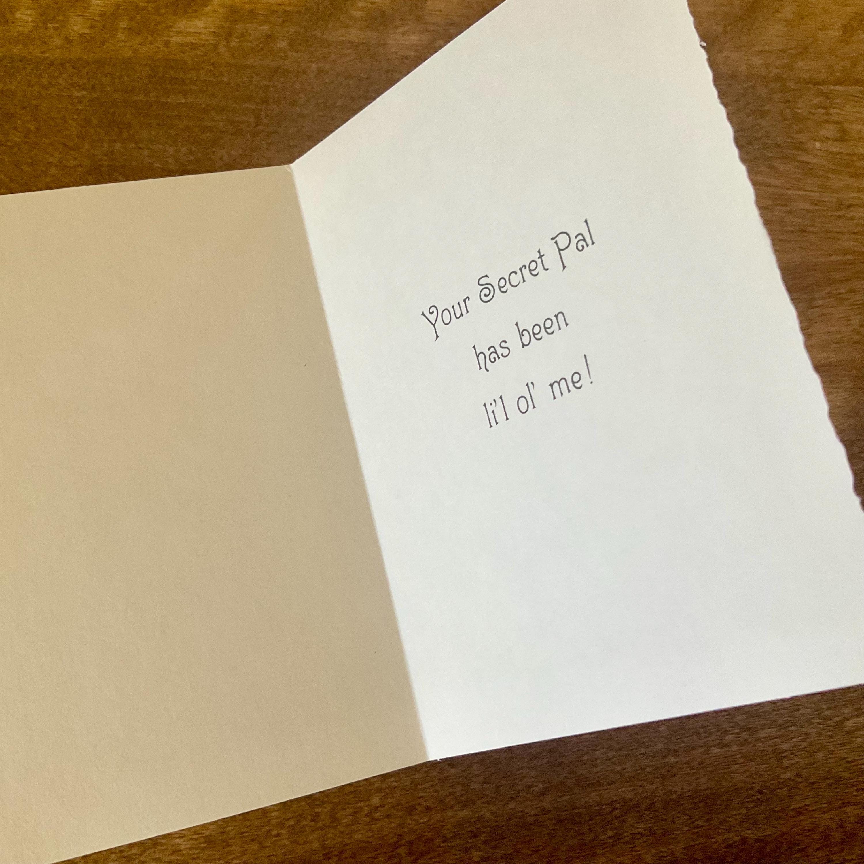 Vintage ( Unused ) Friendship Secret Pal Greeting Card, Poodle in Hat ...