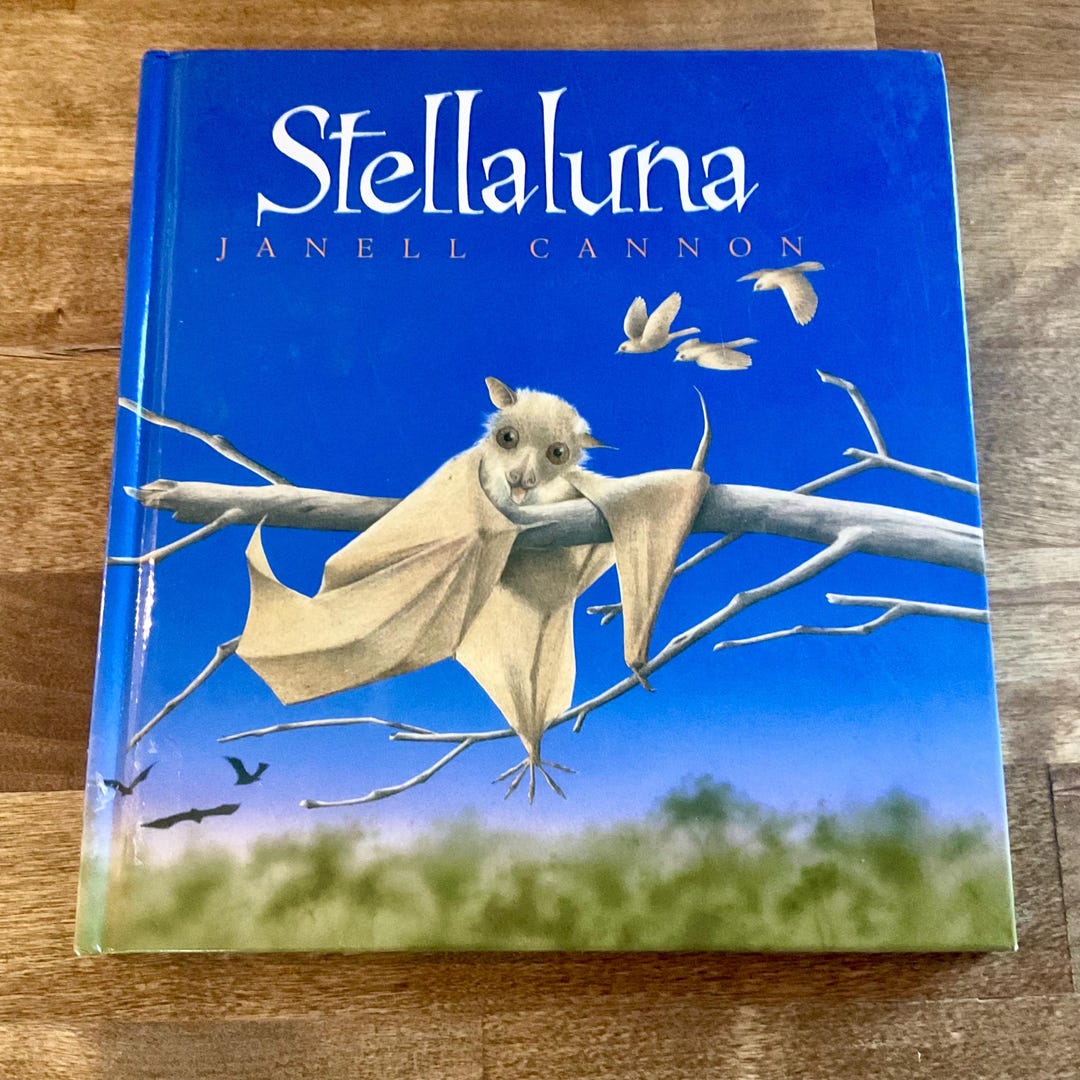 Vintage Children’s Book, Stellaluna, Janell Cannon ( Signed ) Hardcover ...