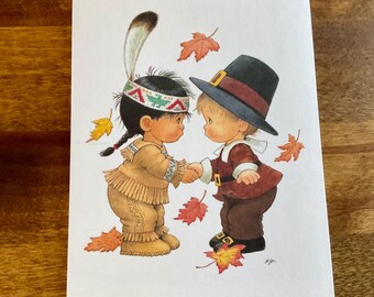 Vintage Thanksgiving Cards - Etsy