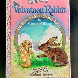 Vintage Children's Book the Velveteen Rabbit Hardcover - Etsy