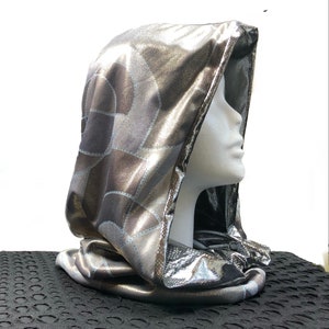 EDM Festival Outfit, EDC, Space Hood, Reversible, Detachable, Infinity ...