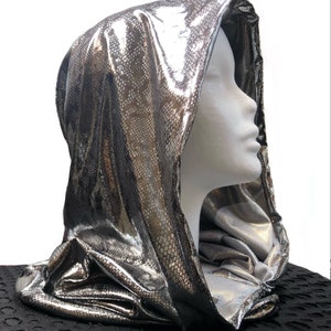 EDM Festival Outfit, EDC, Space Hood, Reversible, Detachable, Infinity ...