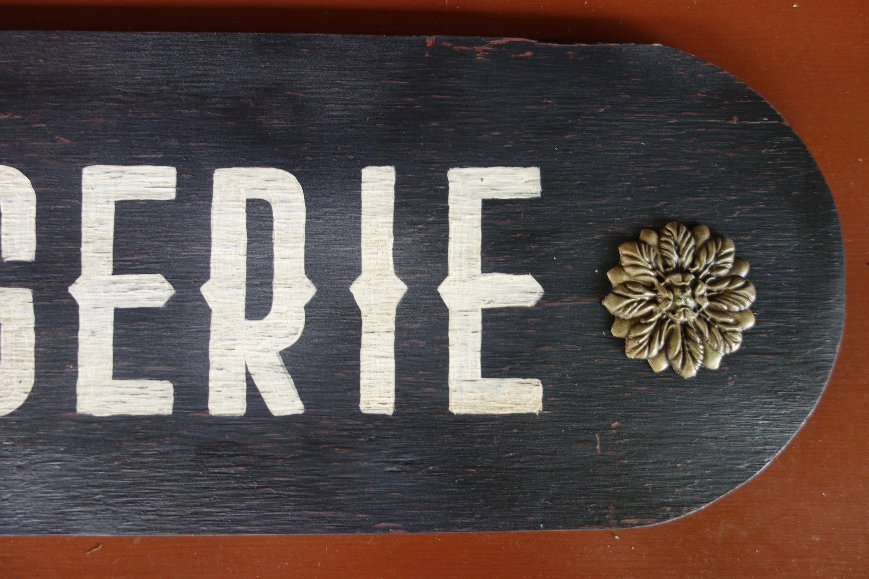 Boulangerie Sign French Bread Bakery Shop Sign on Salvaged | Etsy