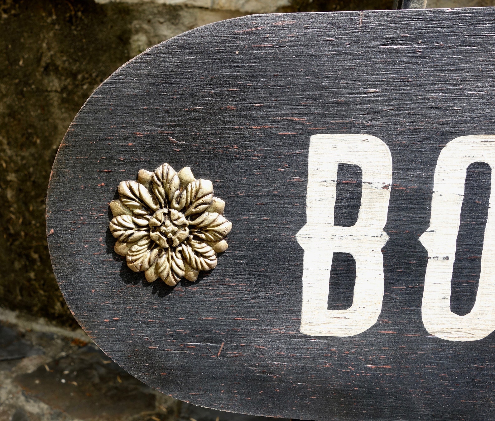 Boulangerie Sign French Bread Bakery Shop Sign on Salvaged | Etsy