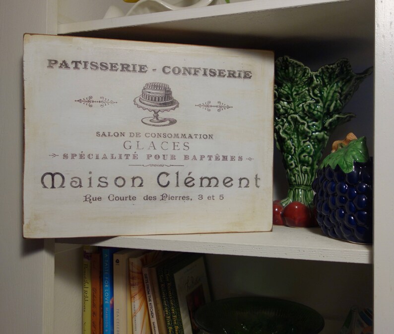 French Patisserie – Confiserie, French Pastry – Confectionery Shop Sign ...