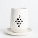 Kiddush Cup Set, Modern Ceramic Kiddush Cup, Wine Goblet Silver, Jewish ...