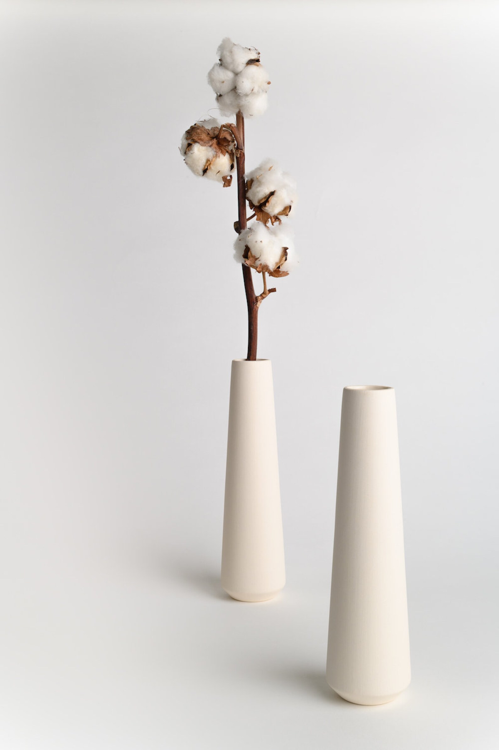 Ceramic Flower Vase Single Flower Vase Table Decorations - Etsy