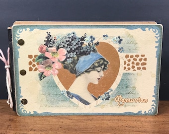 Postcard scrapbook | Etsy