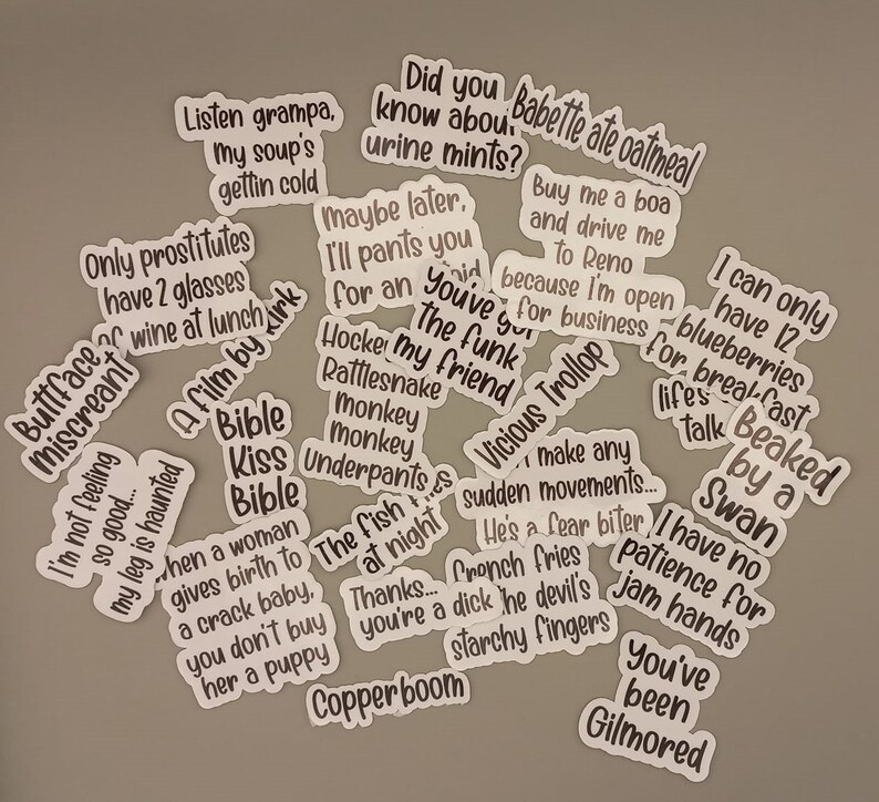 Gilmore Girls Stickers, Gilmore Girls Planner Stickers, Lorelai and ...