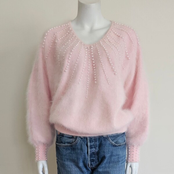 Angora Sweater - Etsy