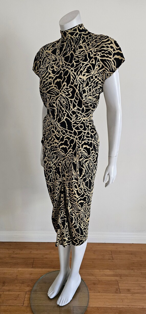 Vintage 80s basque waist - Gem