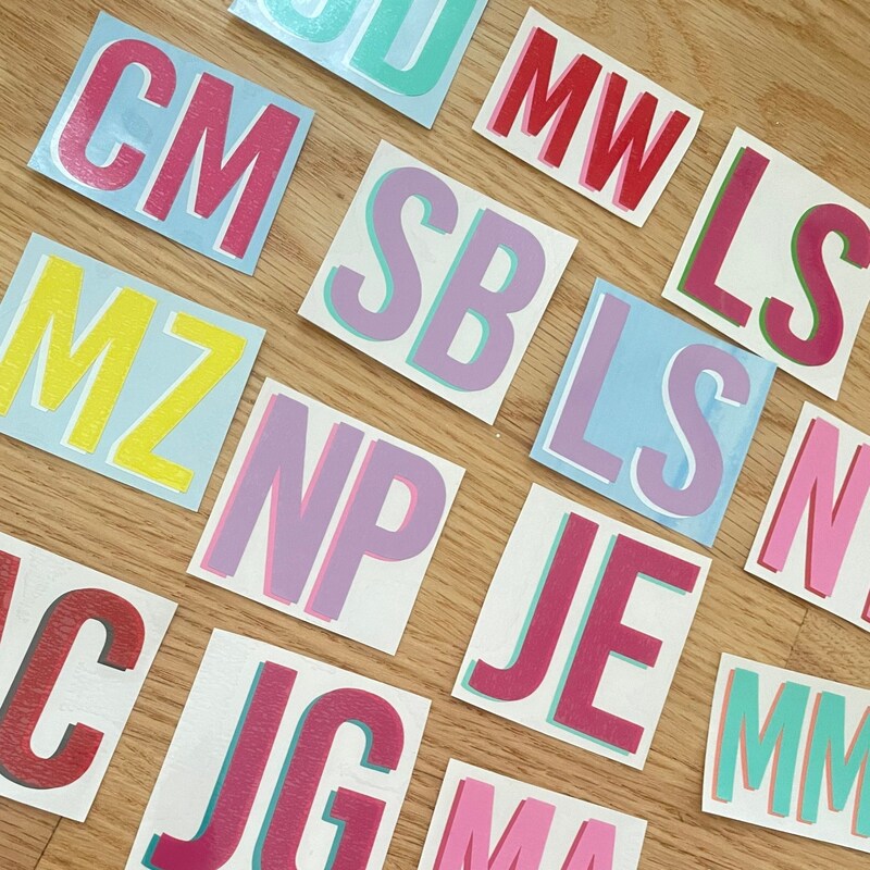 Monogram Printable - Etsy