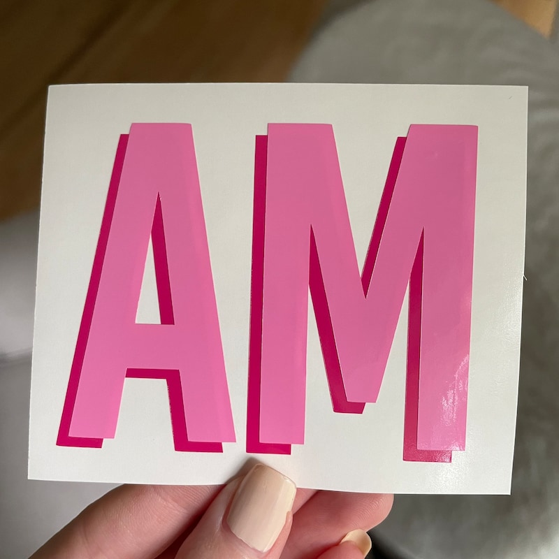 Layered Vinyl Decal - Etsy