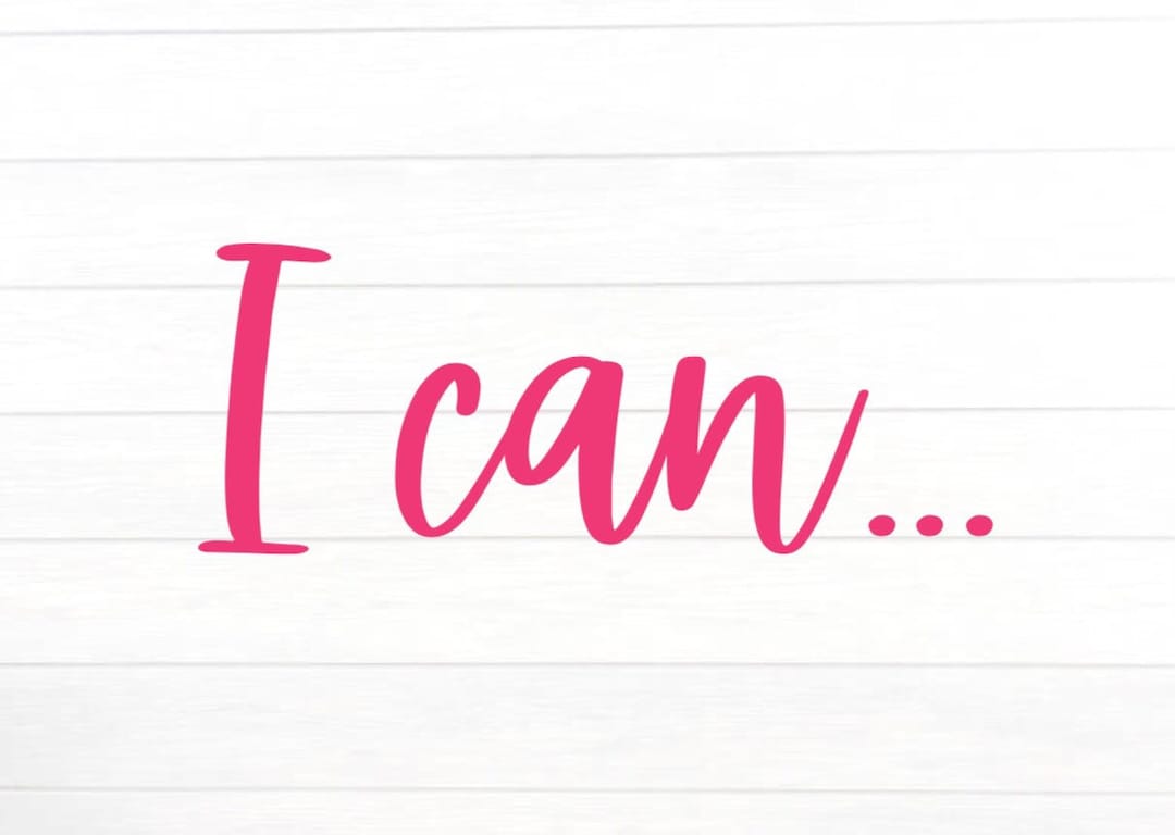 I Can Statement Decal | Classroom Decal | Teacher Vinyl Decal ...