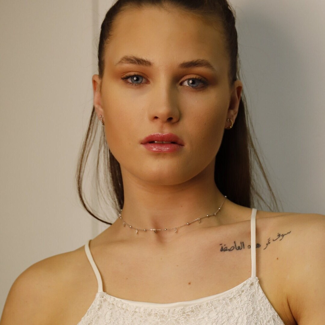 Dorena Minimal Everyday Rhodium Plated Necklace Sterling - Etsy