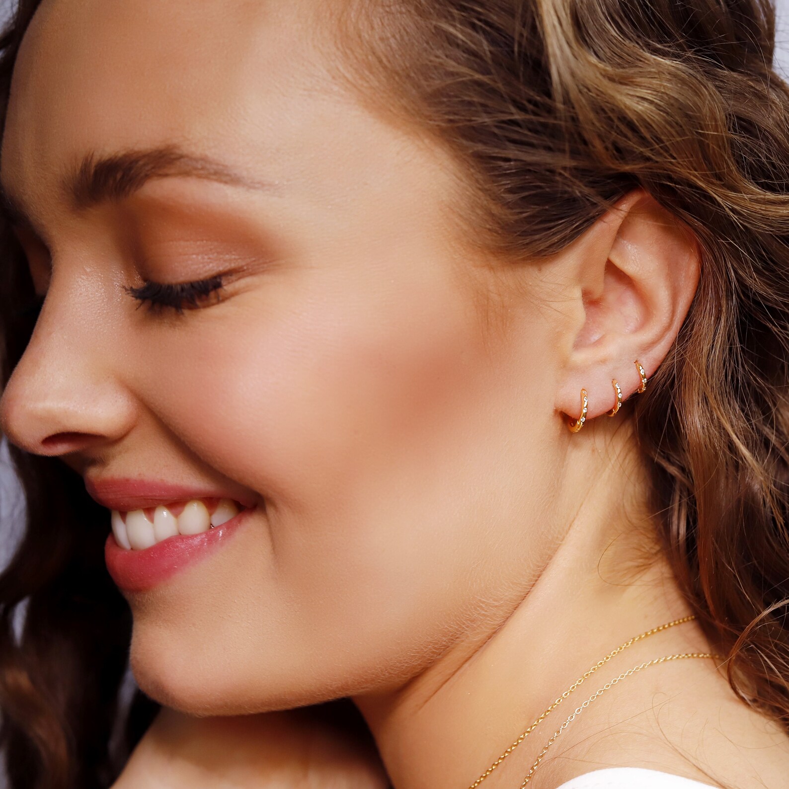 Minimalist Huggie Hoops Small Hoop Earrings Tiny Hoop Earrings Dainty ...