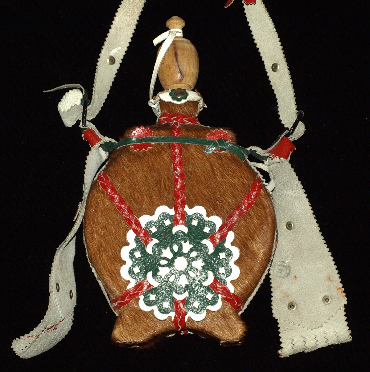 Traditional Hungarian Folk Wooden Flask From the 60s - Etsy