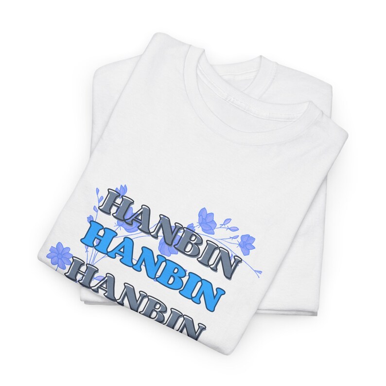 ZEROBASEONE ZERONI HANBIN Binini Unisex Heavy Cotton Tee - Etsy