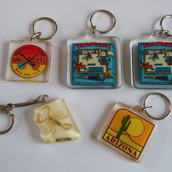 Vintage Keychain - Etsy