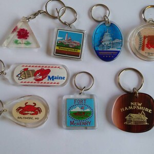 Vintage Keychains Souvenir State Novelty Lucite Long Island NY ...