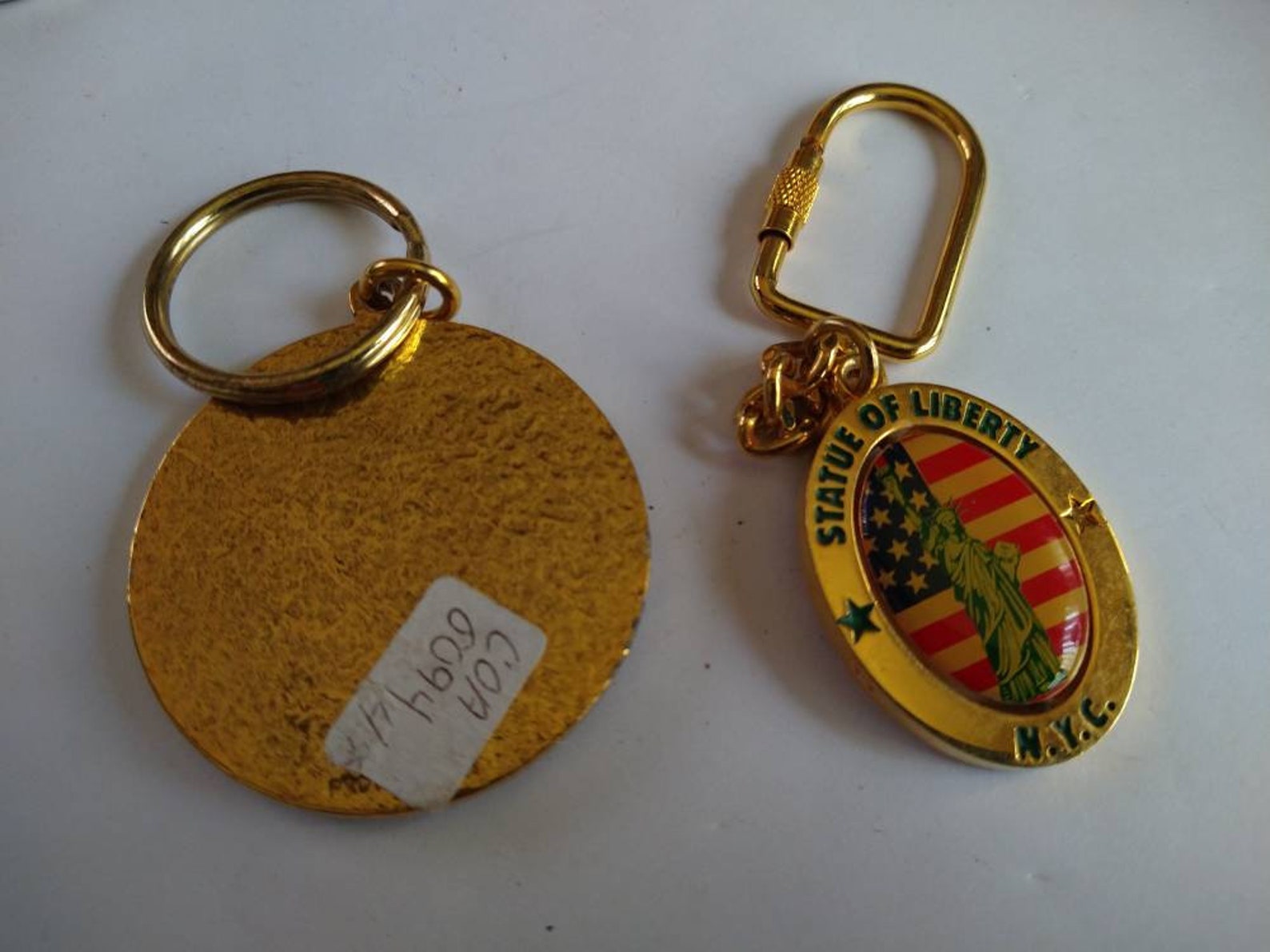 Vintage Keychains Souvenir State Maryland Maine Canada NY Statue ...