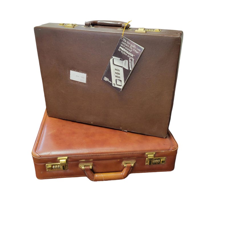 Vintage Briefcase - Etsy