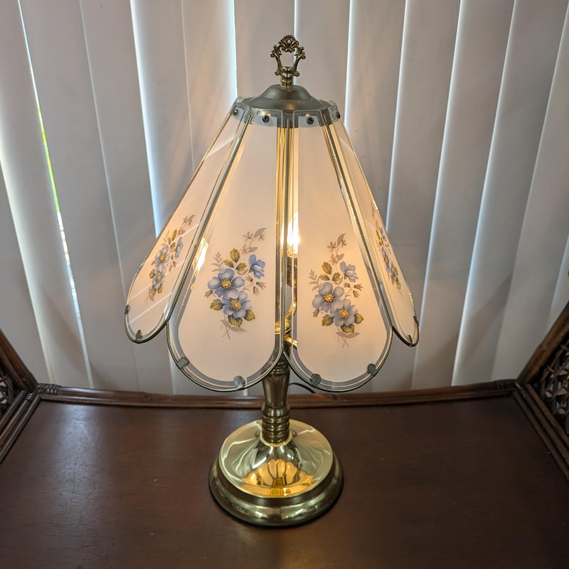 Touch Lamp Vintage Glass - Etsy