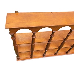 Wall Shelf Large Vintage Display Wooden 36 X 20 1/4 X 5 1/2 MCM Shadow ...