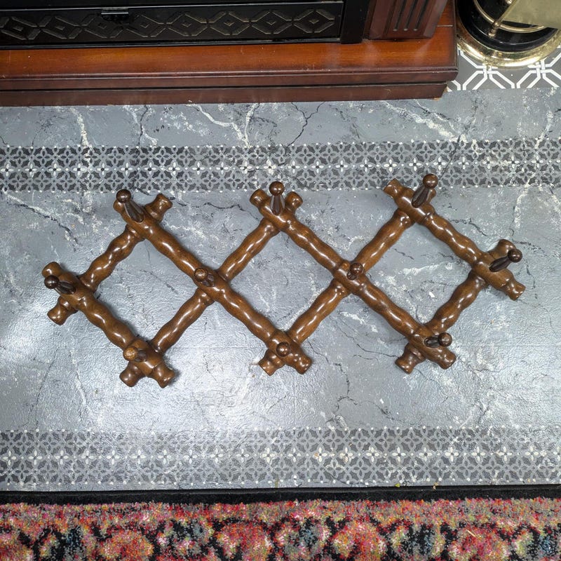Primitive Coat Rack - Etsy