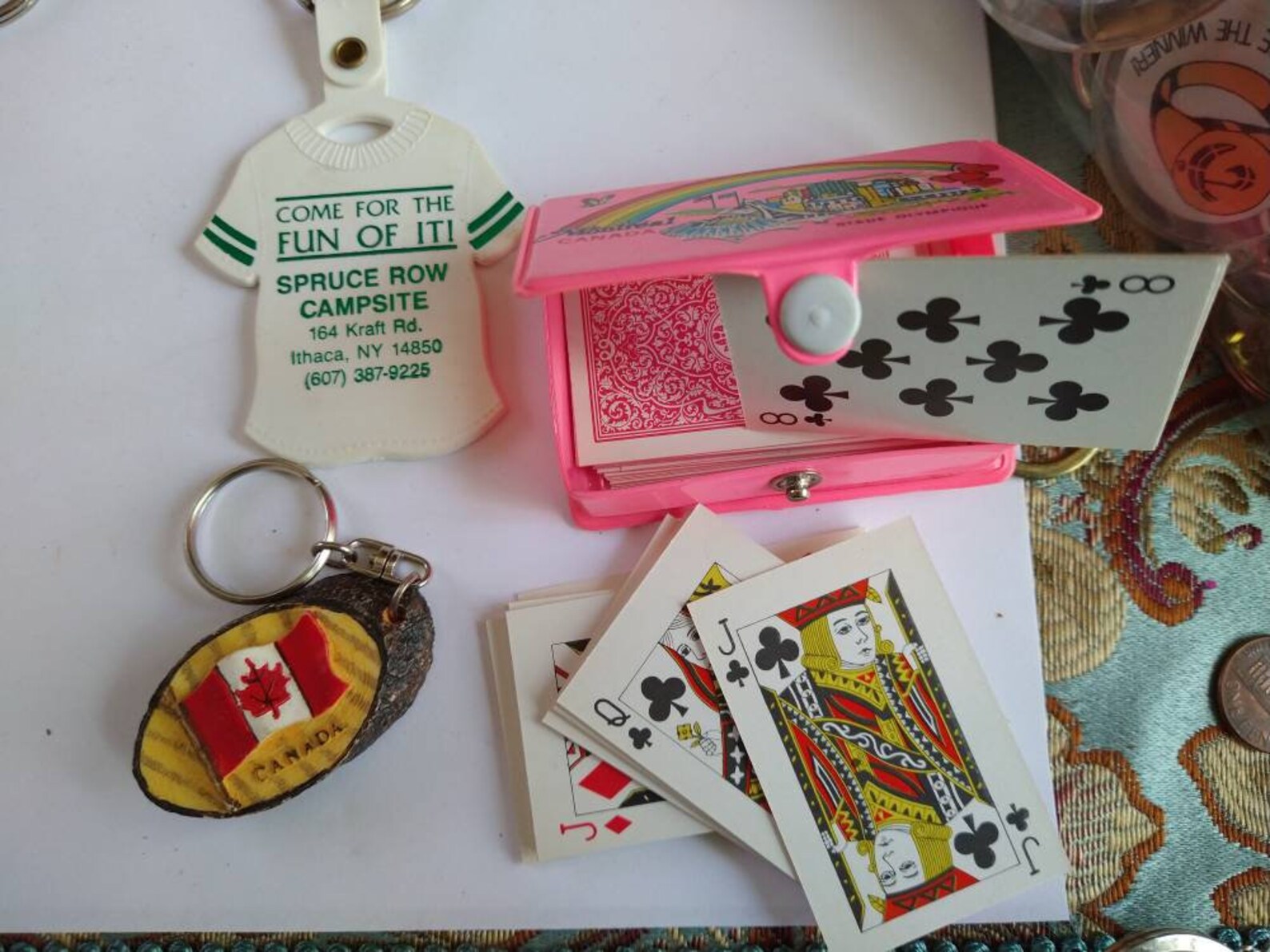 Vintage Keychains Souvenir State Maryland Maine Canada NY Statue ...