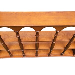 Wall Shelf Large Vintage Display Wooden 36 X 20 1/4 X 5 1/2 MCM Shadow ...