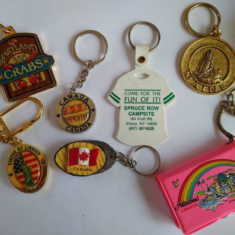 Vintage Keychain - Etsy