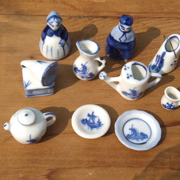 Delft Figurines - Etsy