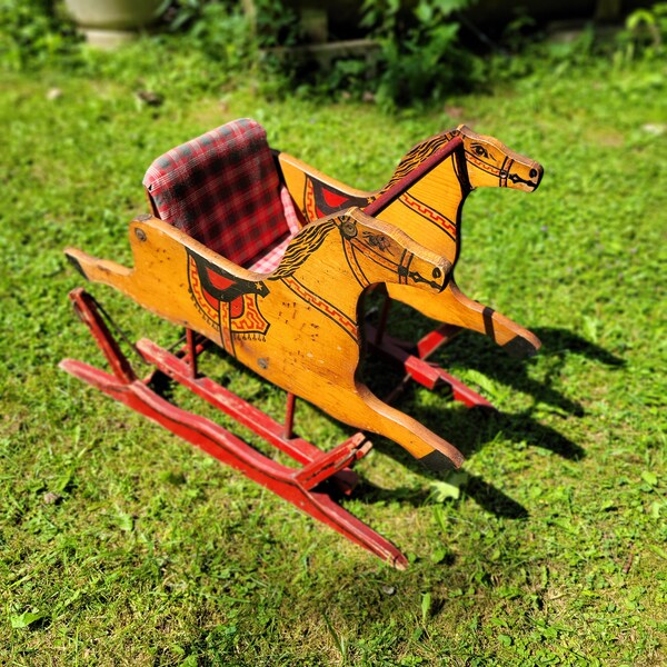Early Antique Farmhouse Rocker - Etsy