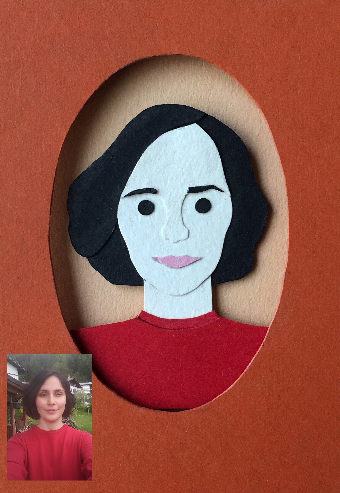 Personalised Papercut Single Portrait - Etsy