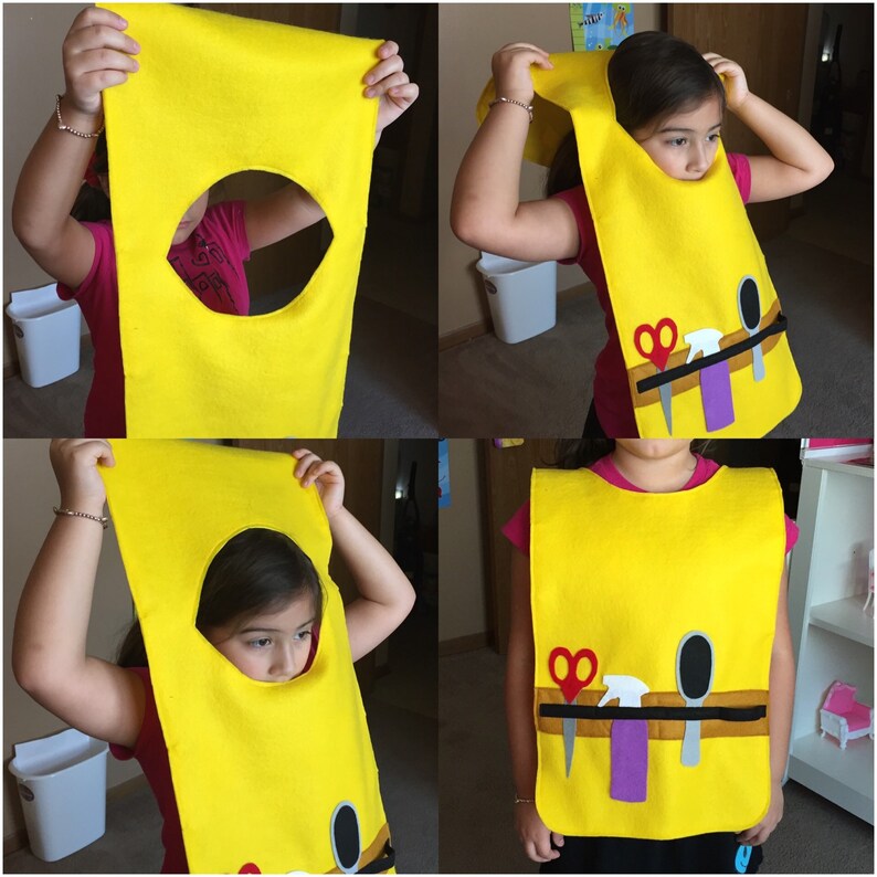 Pretend Play VEST - Hairstylist - Etsy