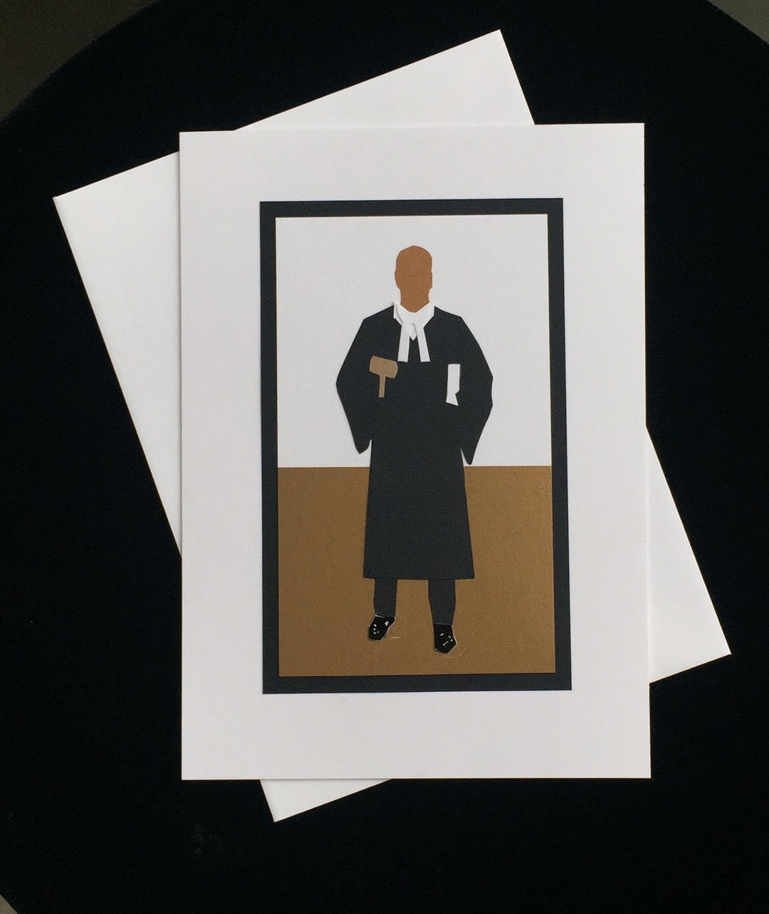 JUDGE CONGRATULATION / Handmade Card,new Judge Card, Congratulations ...