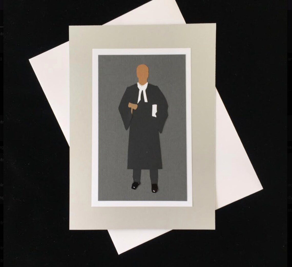 JUDGE CONGRATULATION / Handmade Cardnew Judge Card - Etsy