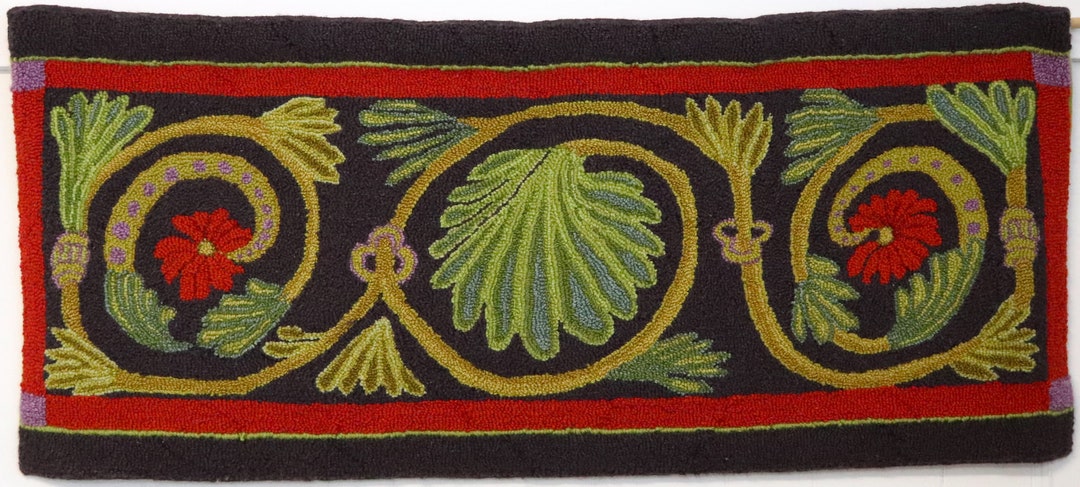 Hand-hooked Rug- "the Courthouse Rug" - Etsy