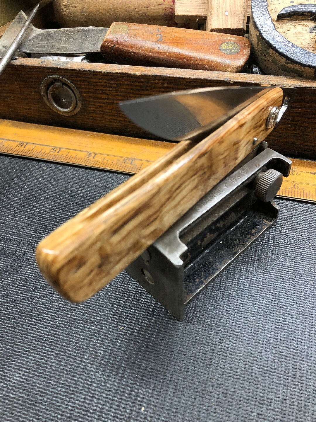 Friction Folder Handmade Forged High Carbon Steel Folding Knife - Etsy