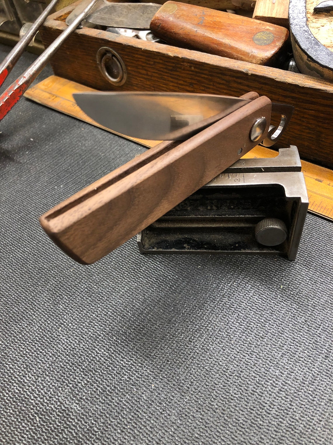 Friction Folder Handmade Forged High Carbon Steel Folding | Etsy