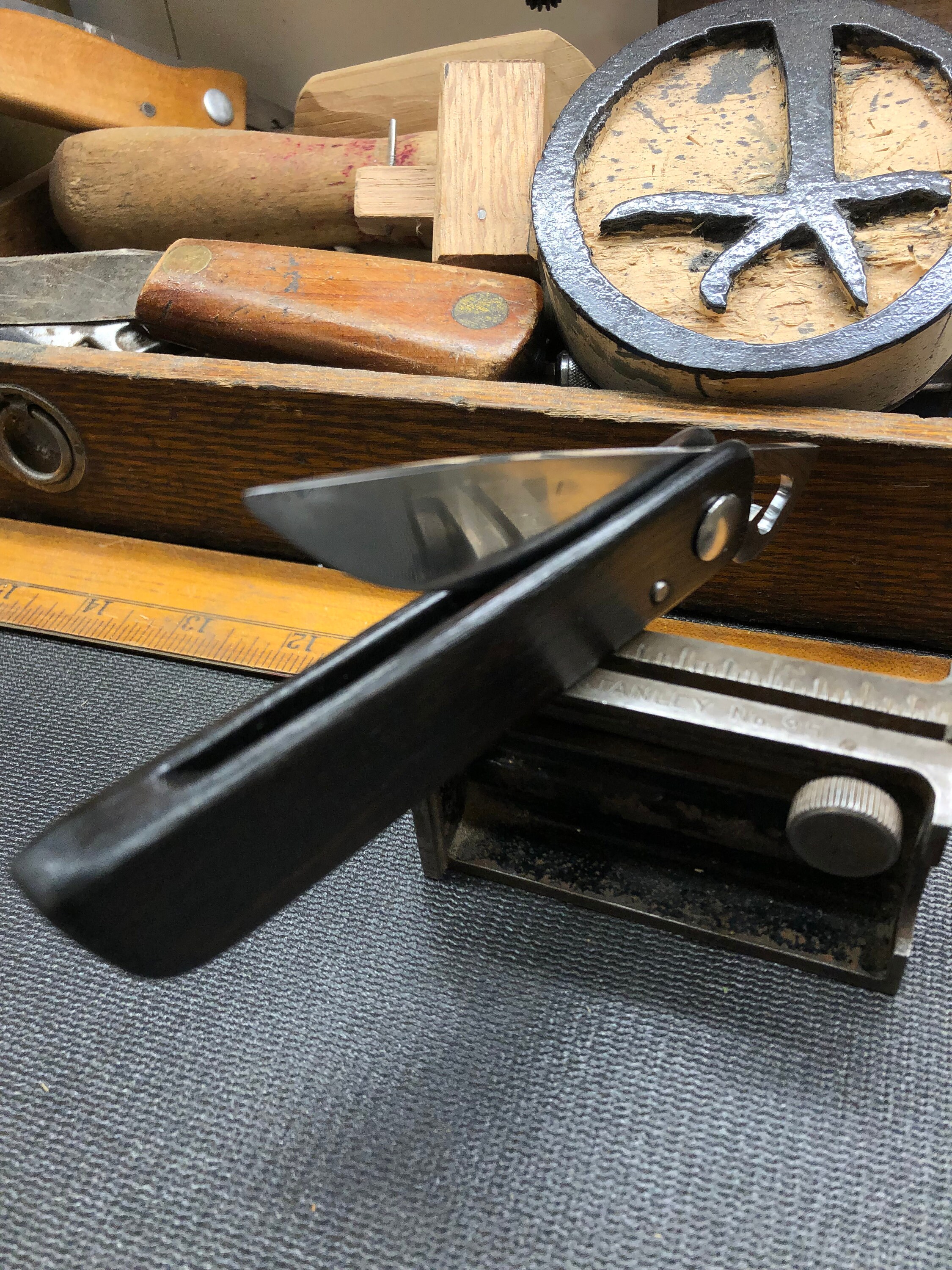 Friction Folder Handmade Forged High Carbon Steel Folding - Etsy