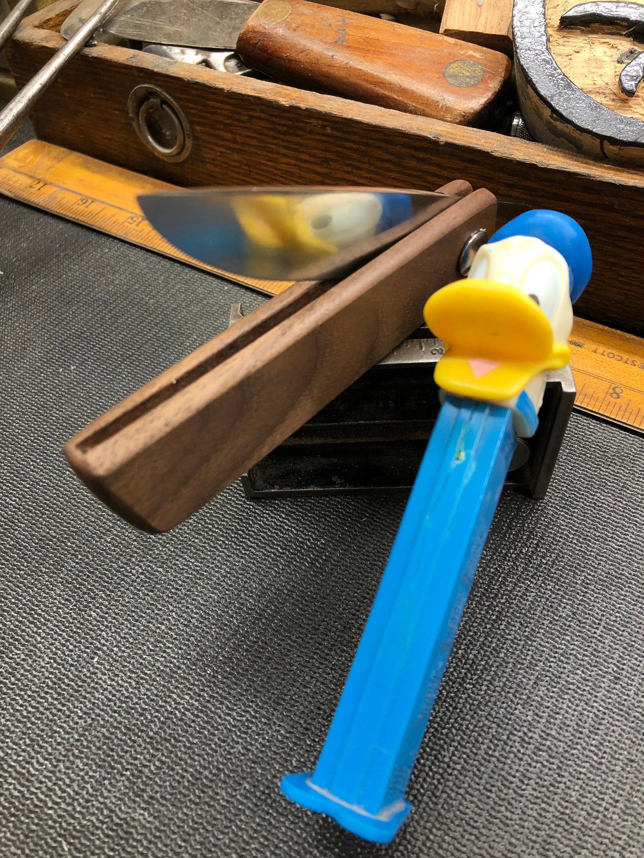 Friction Folder Handmade Forged High Carbon Steel Folding Knife - Etsy