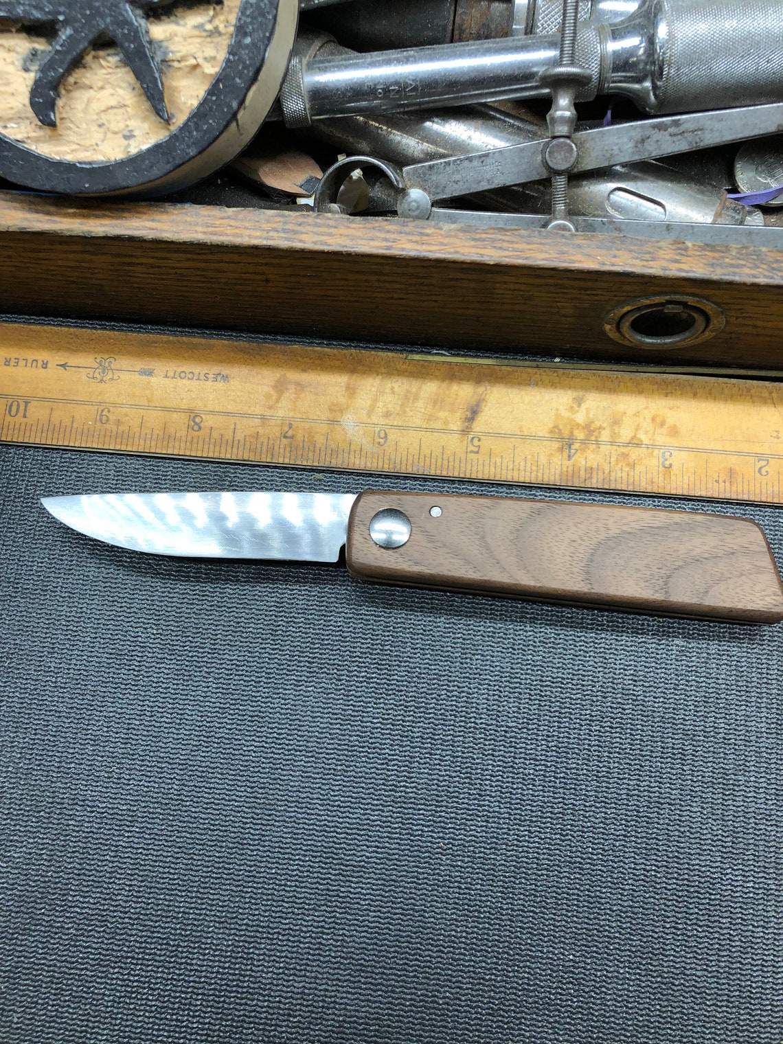 Friction Folder Handmade Forged High Carbon Steel Folding | Etsy