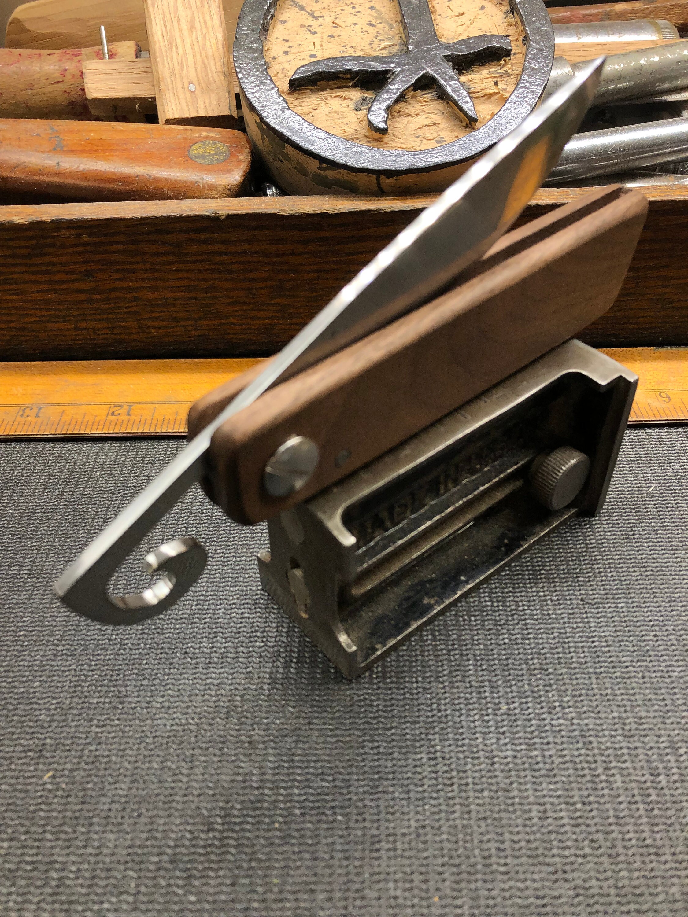 Friction Folder Handmade Forged High Carbon Steel Folding Knife - Etsy