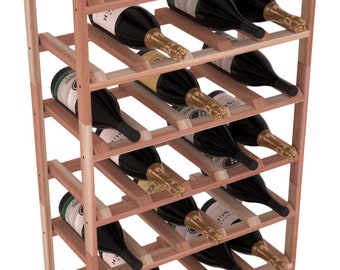 10 Bottle Magnum Stackable Wine Storage Rack Kit in Premium | Etsy